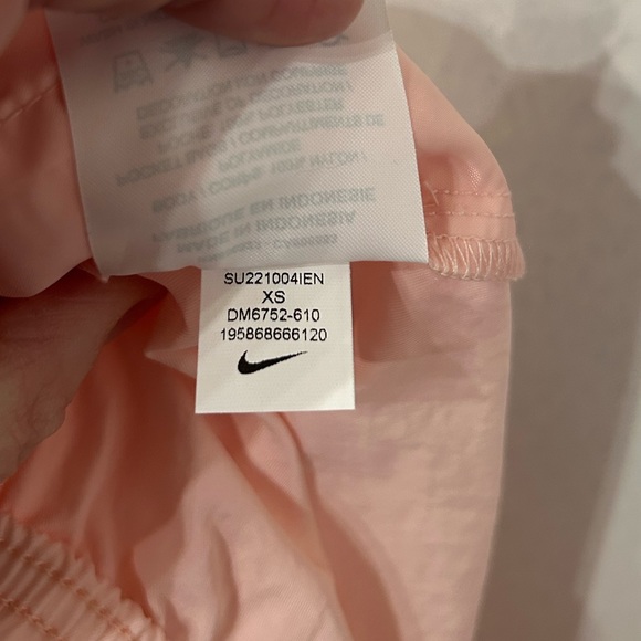 Nike | Shorts | Nike Xs Nwt Pink Swoosh Woven High Rise Short Dm67526 ...